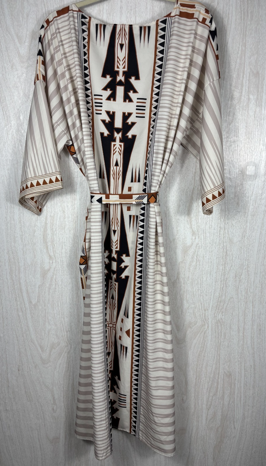 Desert Rose Kimono Duster Magic Dance Colorful Aztec Duster One size | eBay