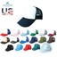 Summer Trucker Mesh Foam Baseball Cap Adjustable Snap back Hat Various ...
