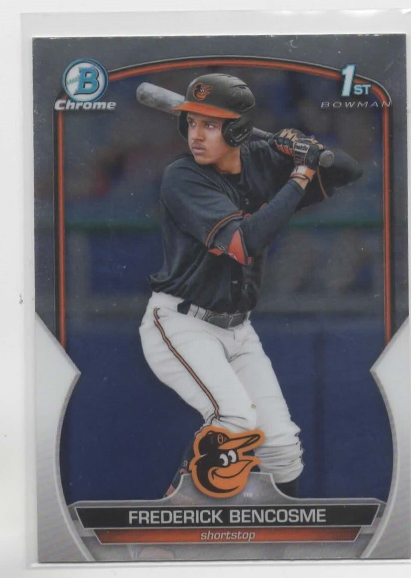 2023 Bowman Frederick Bencosme 1st Bowman Chrome Prospect BCP-35! | eBay