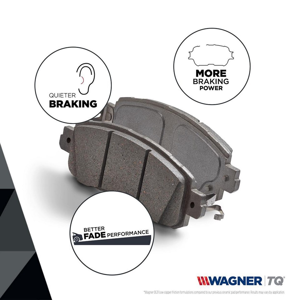 Disc Brake Pad Set for Fits 2006-2010 Hummer H3 (Front) (Qualifier ...