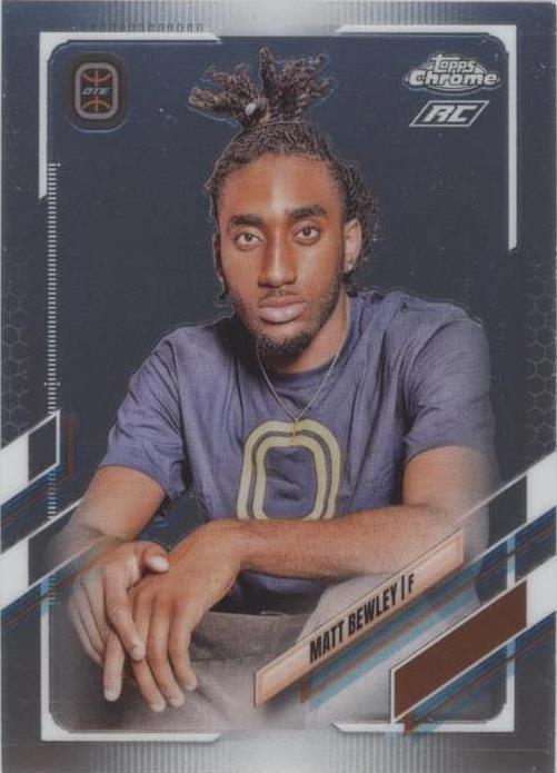 2021-22 Topps Chrome OTE Overtime Elite - Matt Bewley #15 (RC) for sale ...