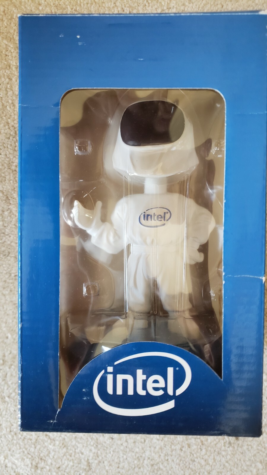 Intel Bunny Man People Bobblehead Limited Edition NEW IN BOX RARE | eBay