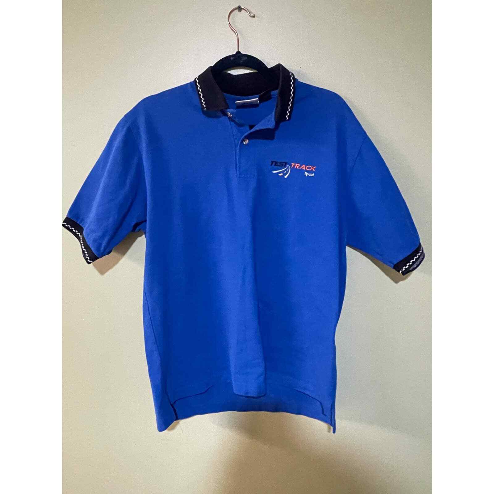 Vintage Epcot Test Track Disney World Tshirt Blue wit… - Gem