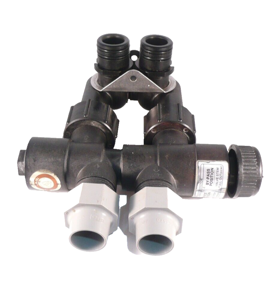 Kinetico Water Softener Original Old Style Bypass Valve w/Elbows ...