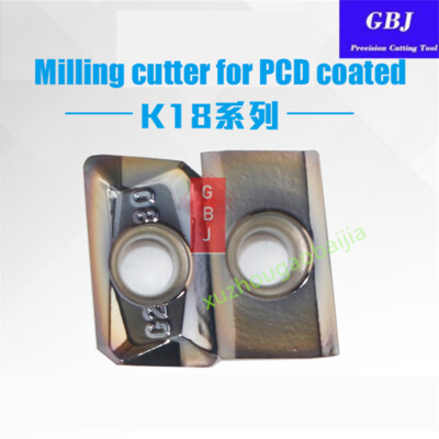 PCD coating APKT1135PDFR-MA APKT1135PDFR-G2 K18 Milling High gloss for ...