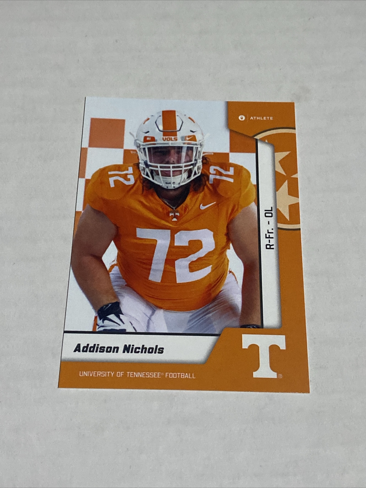 2023 ONIT Tennessee Volunters FOOTBALL card ADDISON NICHOLS | eBay
