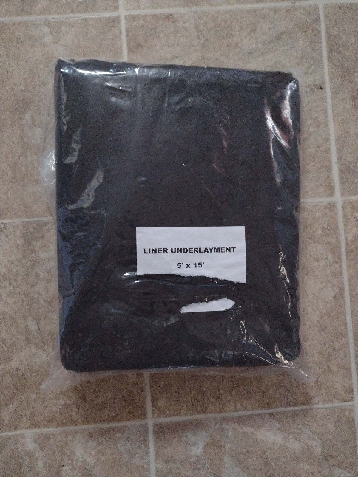 Pond Liner Underlayment Fabric For EPDM / PVC Liners 5' x 15' | eBay