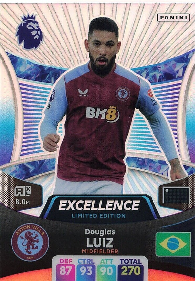 Panini Premier League Adrenalyn 2024 23 24 Limited Legend Golden Baller ...