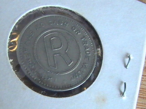 GAME TOKEN R THIS TOKEN AWARDED FOR SKILL HAS NO CASH OR TRADE VALUE | eBay