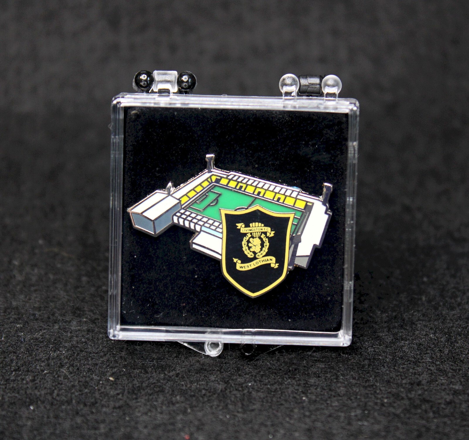 Scottish Football Club Livingston FC Almondvale Stadium Pin Badge in ...