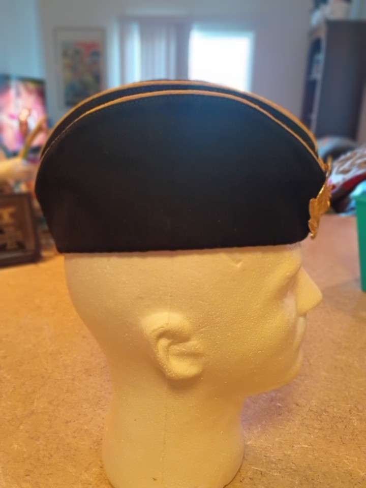 Post World War 2 Soviet Russian Navy Officer overseas hat (H07). | eBay