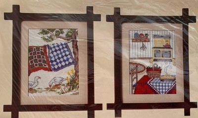 Creative Circle Clothesline Quilts & Cozy Kitchen Cross Stitch Kits ...
