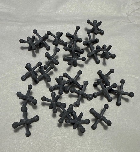 25 Antique Old Vintage Metal jacks Jax Game No Ball Retro | eBay