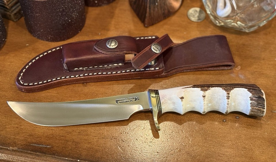 Randall Model 4 Skinner - Stag Handle Fixed Blade New | eBay