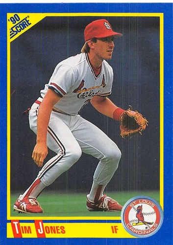 1990 Score #579 Tim Jones EX Excellent Cardinals | eBay