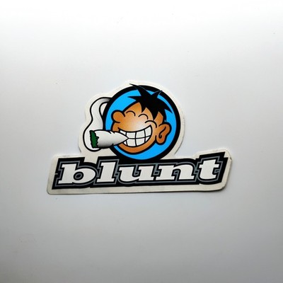 Blunt Clothing Sticker Streetwear Skateboard Classic 1990s Vintage | eBay