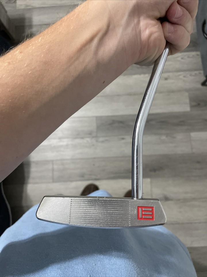 Evnroll ER2 MidBlade Right-Hand Putter - Silver /Red Paint Fill ...