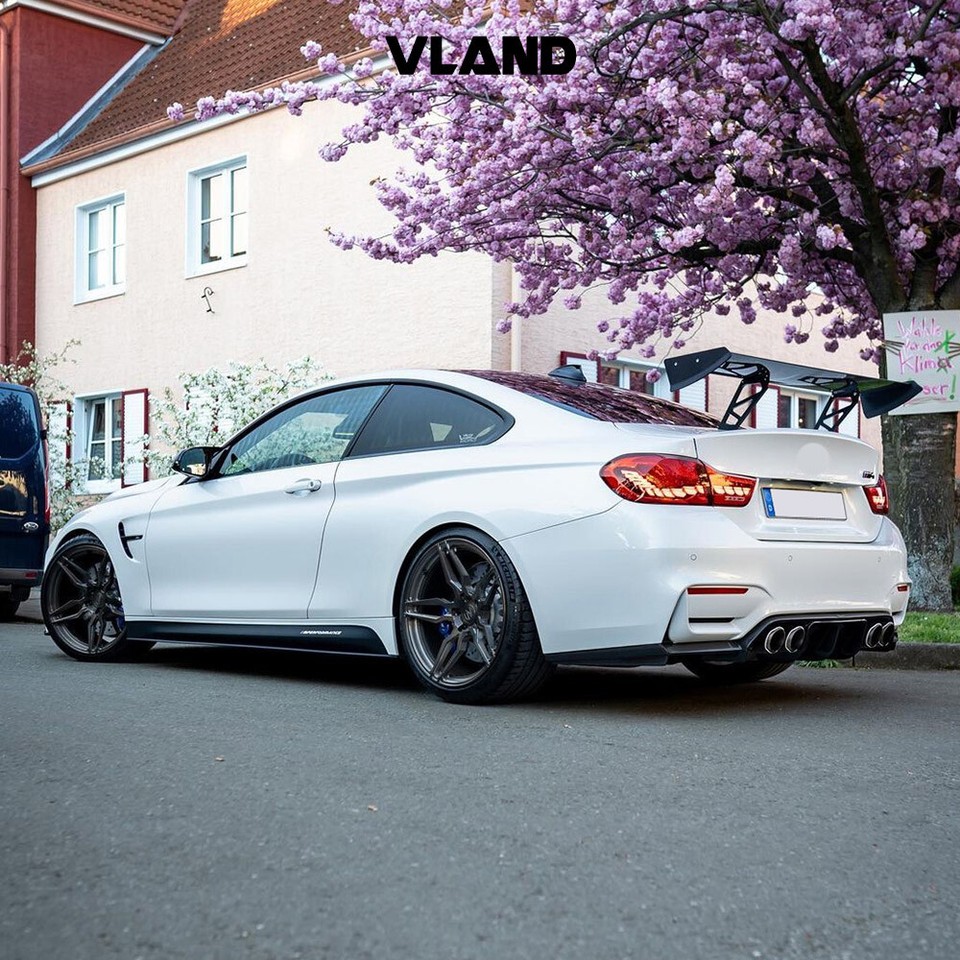 For 14-20 BMW F32 F33 F36 F82 F83 Full LED Tail Lights RED Lens BMW M4 ...