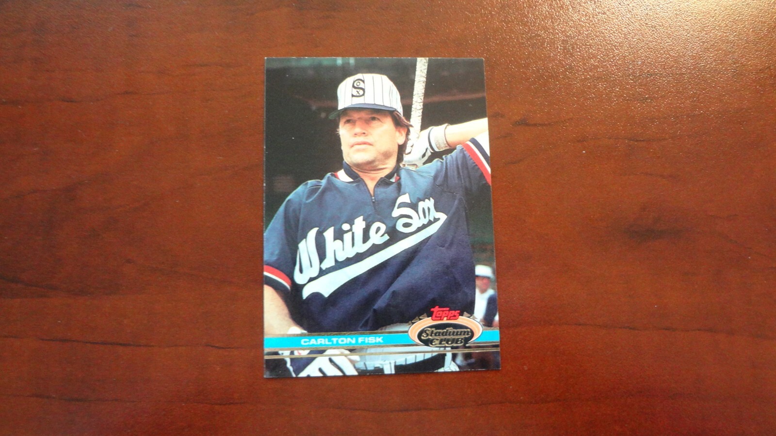 1991 TOPPS STADIUM CLUB # 180 CARLTON FISK BASEBALL CARD | eBay