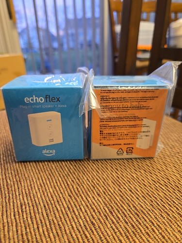 Amazon ECHO FLEX Plug-In Smart Speaker + Alexa Factory Sealed OEM Bluetooth BNIB 810014309743 | eBay