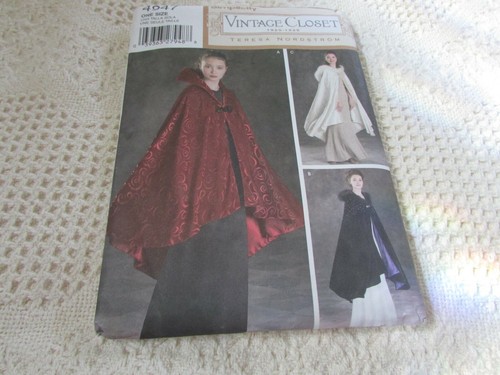 Simplicity 4947 Vintage Closet 1920s Cape Sewing Pattern Evening Cloak ...