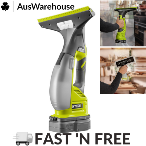 Ryobi 18V ONE+ Window Vac Vacuum Cleaner Streak-Free Cleaning - Tool ...