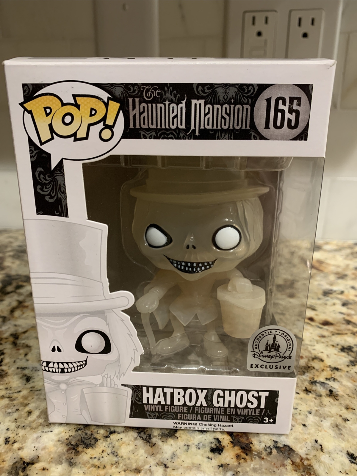 Funko Pop Haunted Mansion Hatbox Ghost Vinyl Figure #165 Disney Park ...