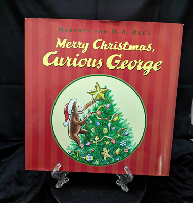 Kohls Cares Merry Christmas Curious George Book - Pristine Condition ...