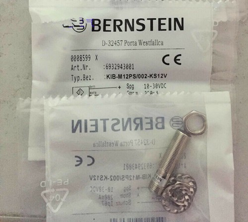 1pc New Bernstein proximity switch KIB-M12PS/002-KS12V sensor #A6-39 ...