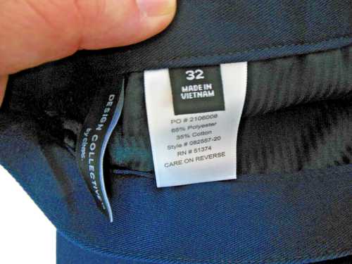 CINTAS Navy Blue Uniform Work Shorts / Unisex * Size 32 / NEW * Free ...