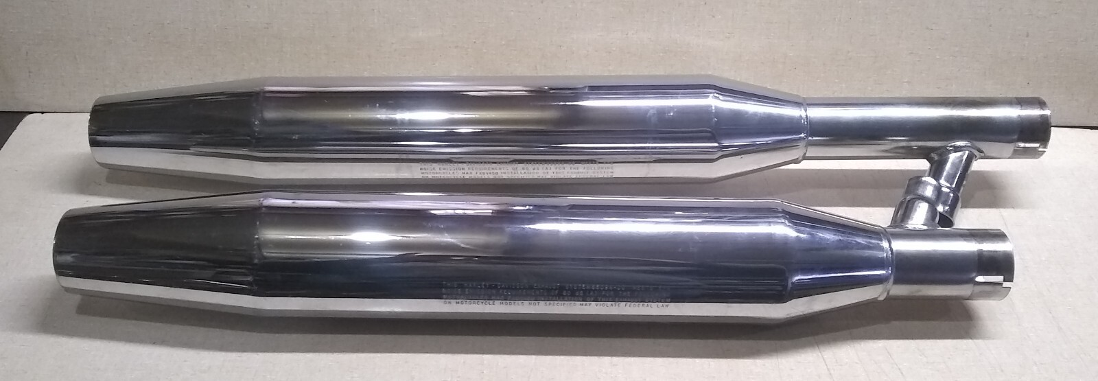 HARLEY DAVIDSON 65890-00A 65094-00A MUFFLERS FLSTF SOFTAIL FAT BOY ...