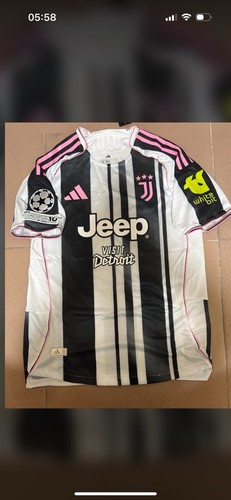 Adidas Men's Juventus Home Jersey Shirt (Medium, White/Black) - GS1442 ...