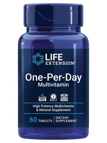 Life Extension One-Per-Day Multivitamin – Packed with Over 25 Vitamins ...