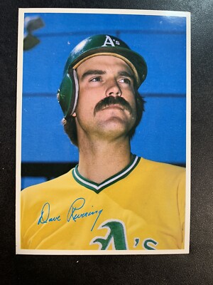 1980 Topps Superstar 5x7 Photo Baseball Card - Dave Revering - Oakland ...