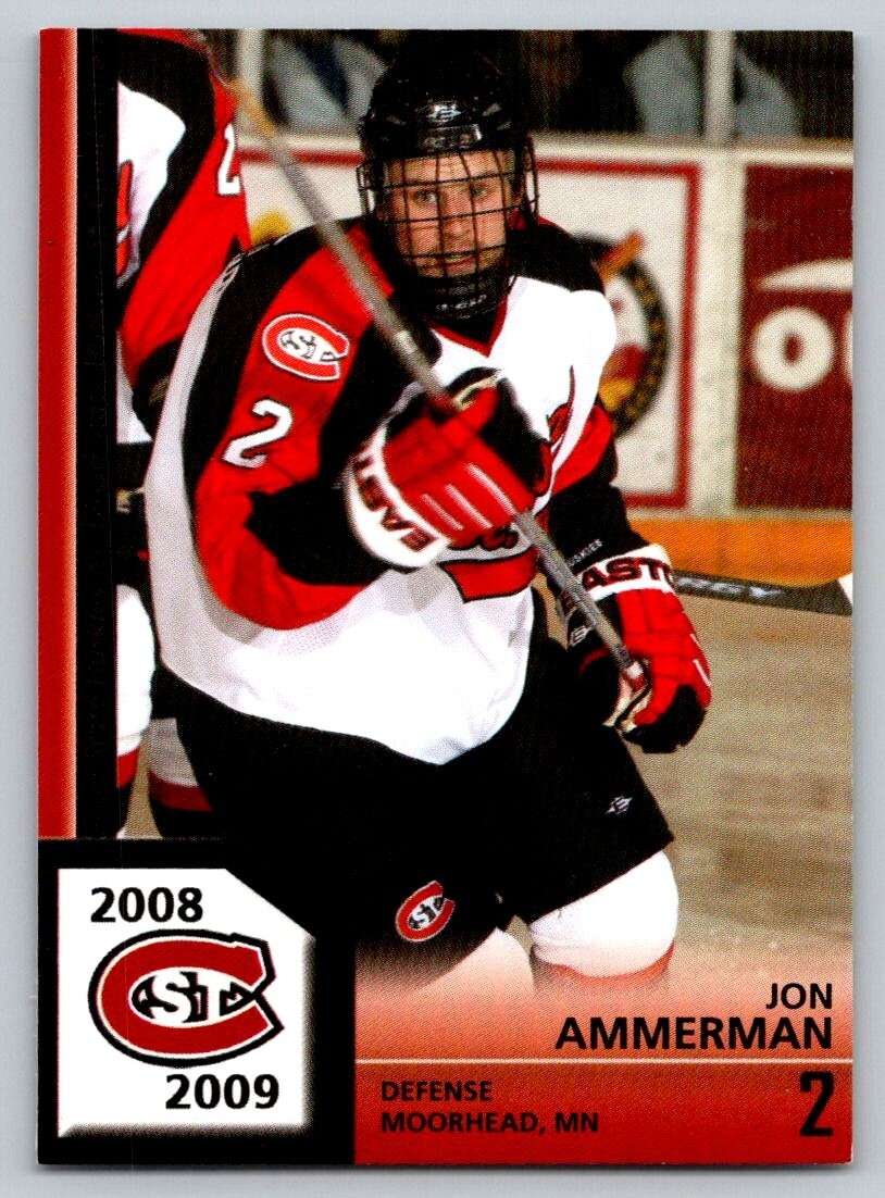 Jon Ammerman 2008-09 St. Cloud State Huskies | eBay