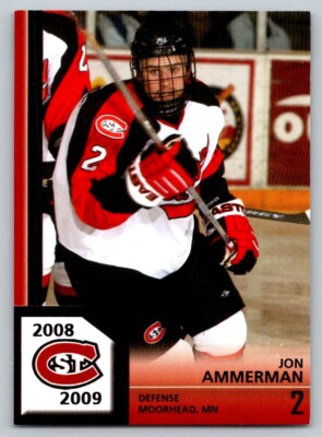 Jon Ammerman 2008-09 St. Cloud State Huskies | eBay