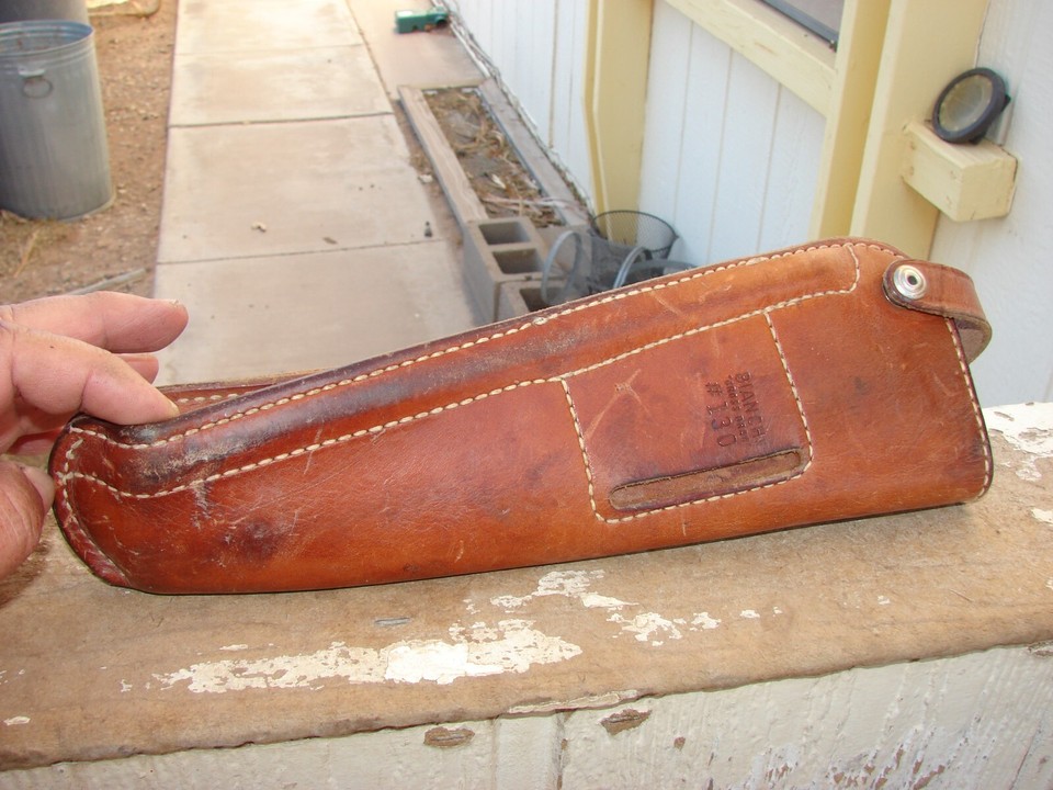 Vintage Bianchi Cross Draw #130 Leather Gun Holster | eBay