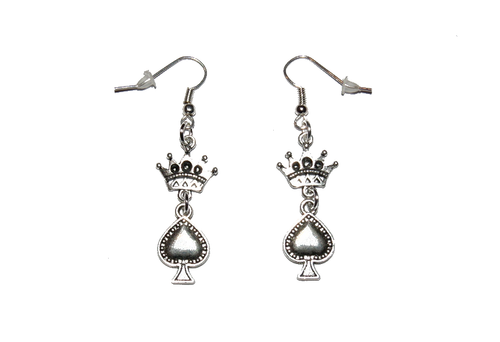 Queen Of Spades Style 9, Hotwife, Cuckold, BBC, Slut, Earring Ear Rings ...