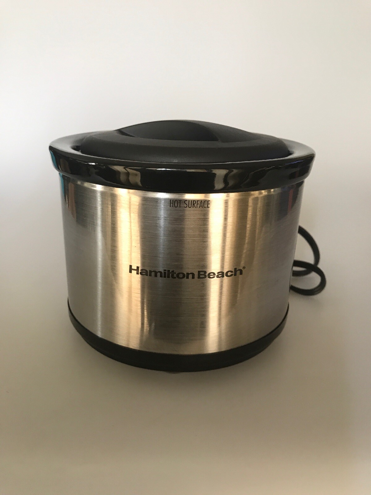 Slow Cooker Hamilton Beach SC40 33006 small mini Silver pre owned ...