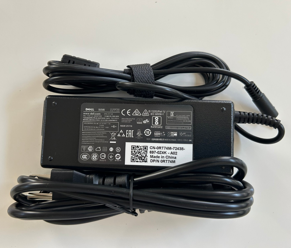OEM Dell 90W VRJN1 DA90PM111 PA-1900 Power Adapter Charger 19.5V 4.62A ...