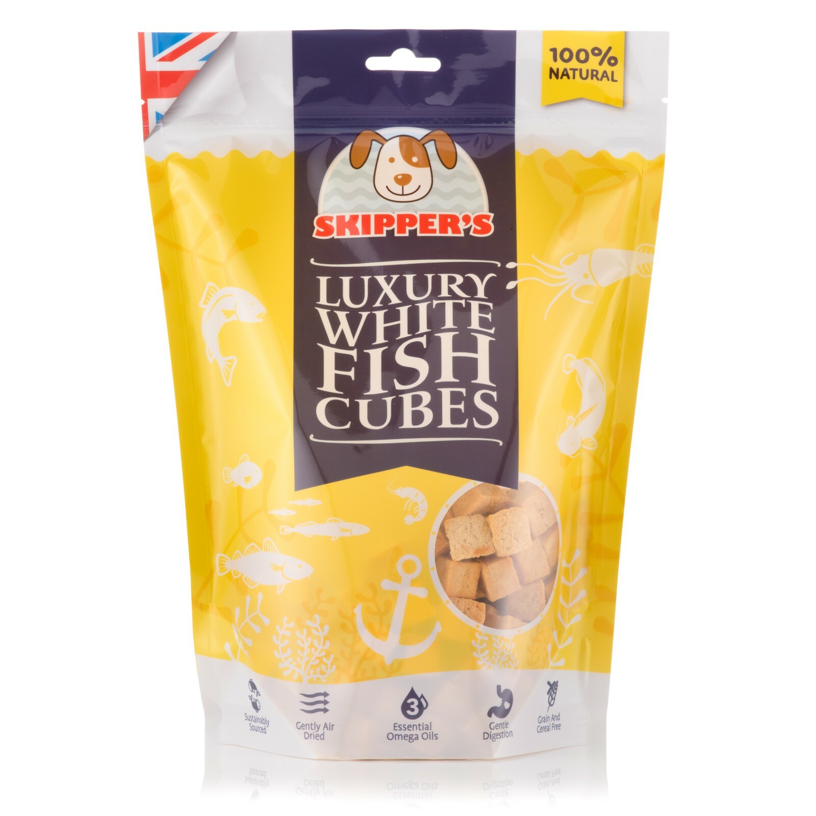 100% Luxury White Fish Cubes High Value Rewarding Dog Treats | eBay UK