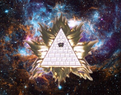 Secret Member Occult Society Badge High Priest NWO Illuminati 666 ...