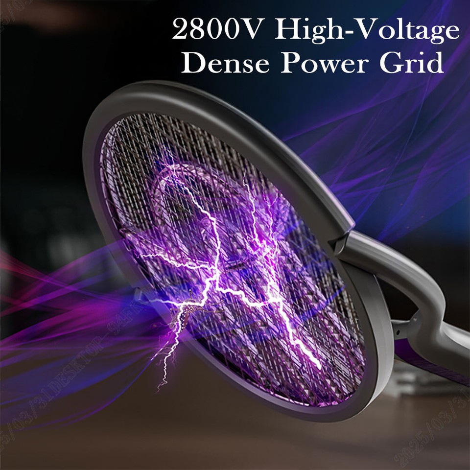 ELECTRIC ZAPPER BUG BAT FLY MOSQUITO INSECT KILLER TRAP SWAT SWATTER ...