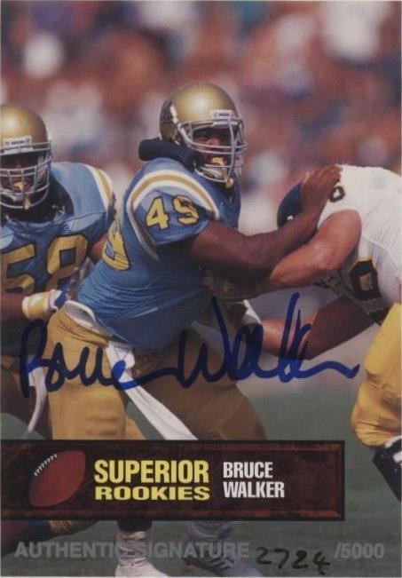 1994 Superior Rookies - Bruce Walker #28 Autographs /5000 (AU, RC) for ...