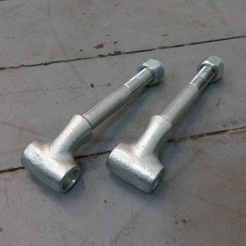 1927 - 1934 Ford Straight Axle Spring Perch Perches PAIR T Bucket Model ...