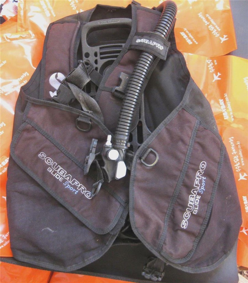 SCUBAPRO Glide 500 BCD Black Scuba Diving Jacket | eBay