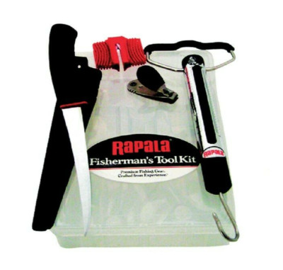 Rapala Fisherman’s Tool Kit NIB Pliers, Knife, Scale, Clippers, Sharp ...