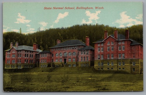 Bellingham WA State Normal School c1910s DB Postcard | eBay