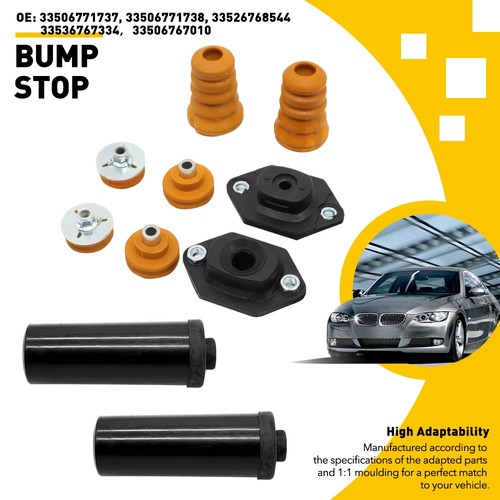 Rear Upper Lower Shock Mounts Grommets and Bump Stop Kit For BMW 06-13 ...