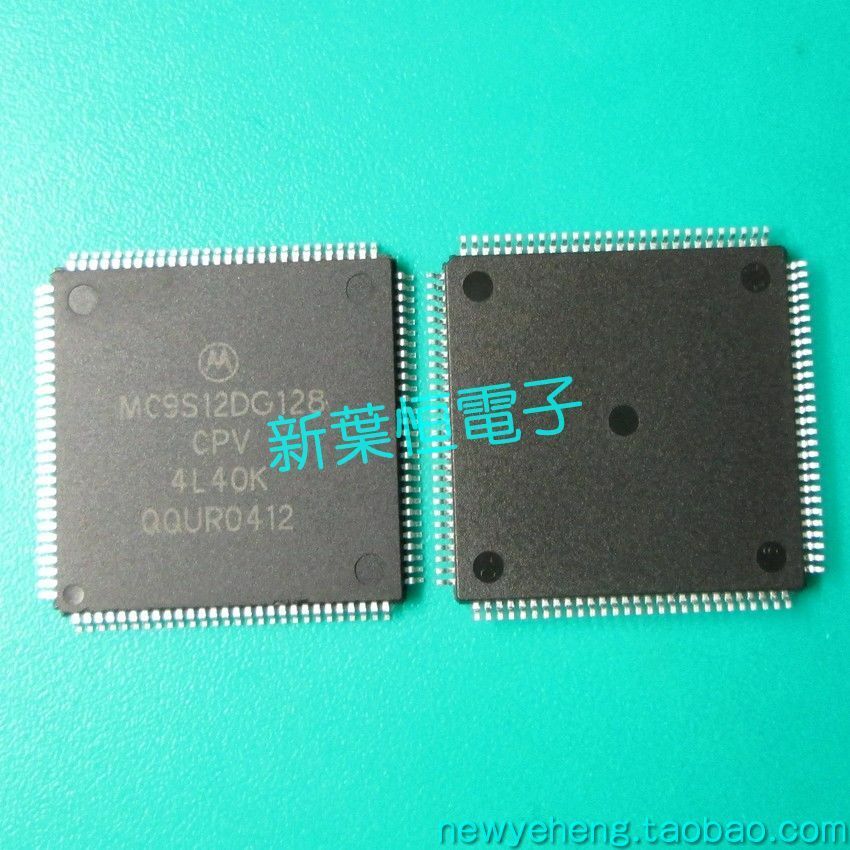 1 x MC9S12DG128CPV 16-bit microcontroller, 128K bytes Freescale LQFP ...